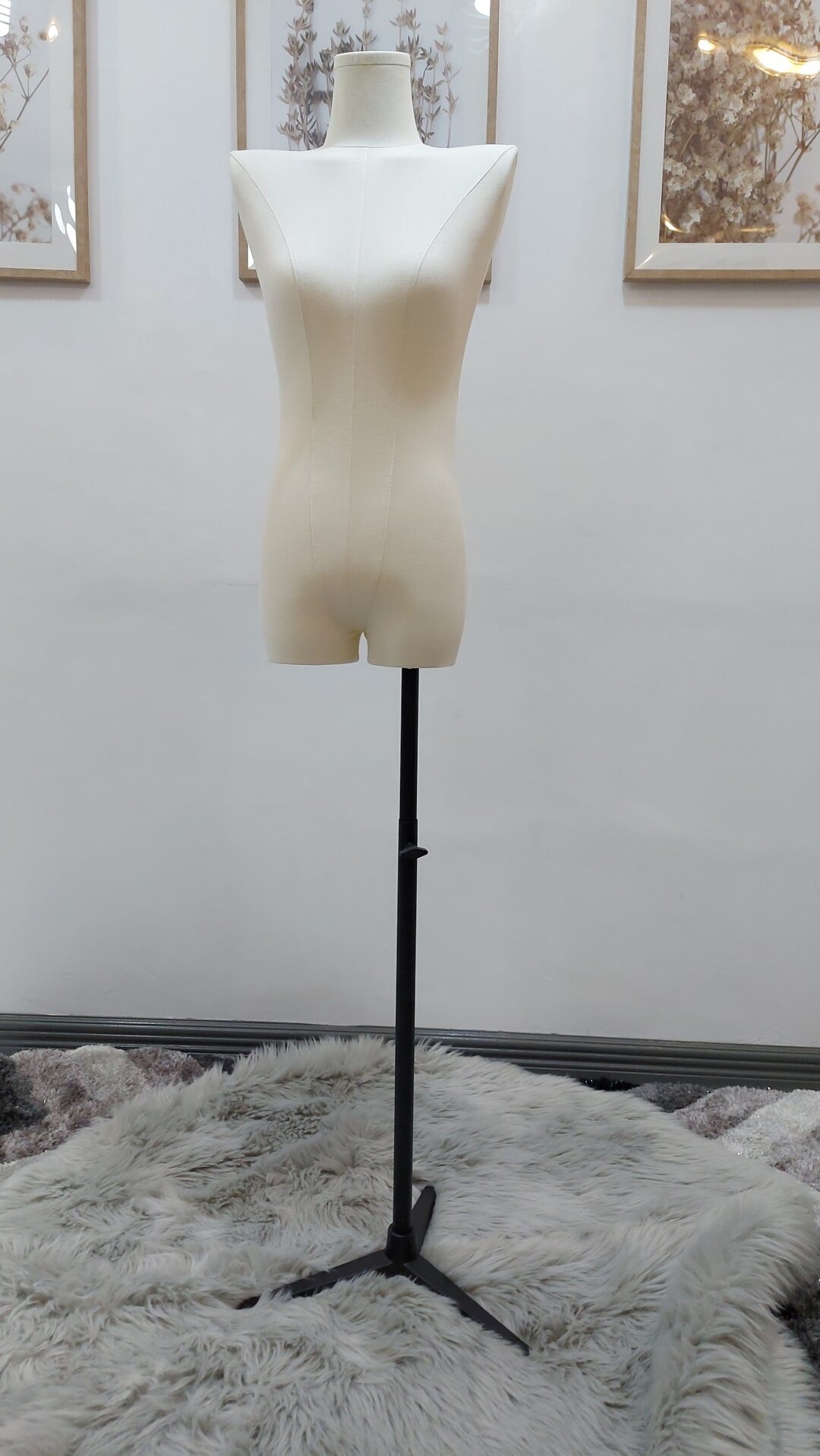 Female Half Body Mannequin Torso Dress Form Clothing Display-Armless ...